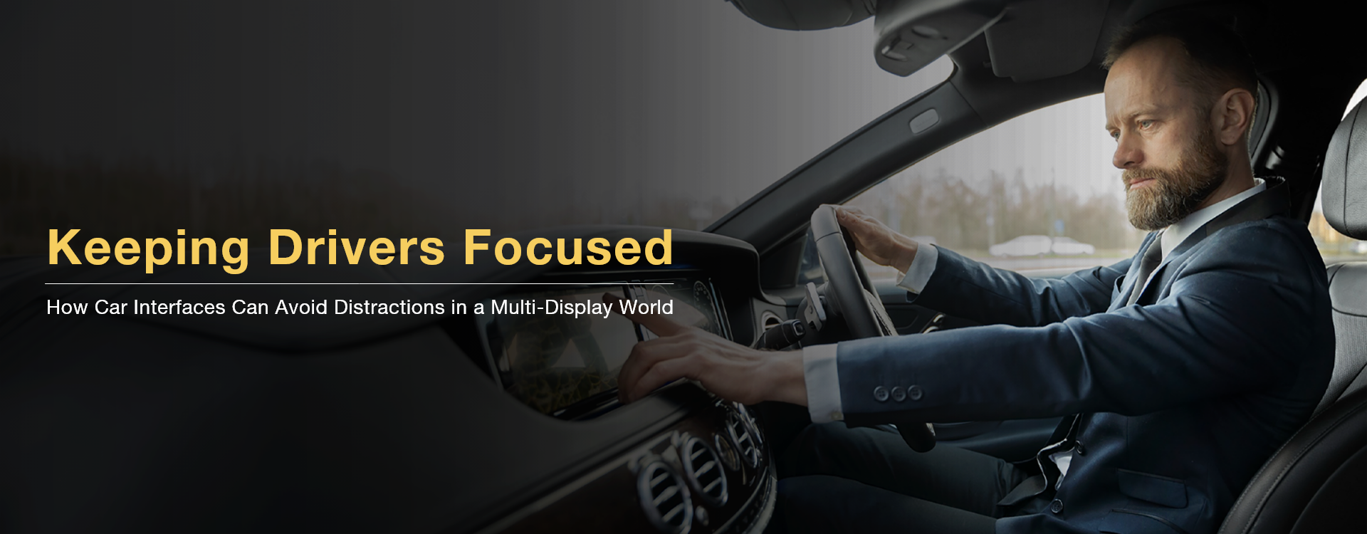 Keeping Drivers Focused: How Car Interfaces Can Avoid Distractions in a ...